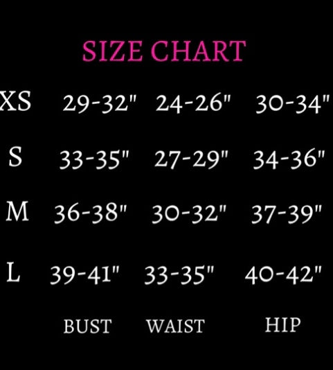 SIZE CHART – Modern Vagabond Clothing